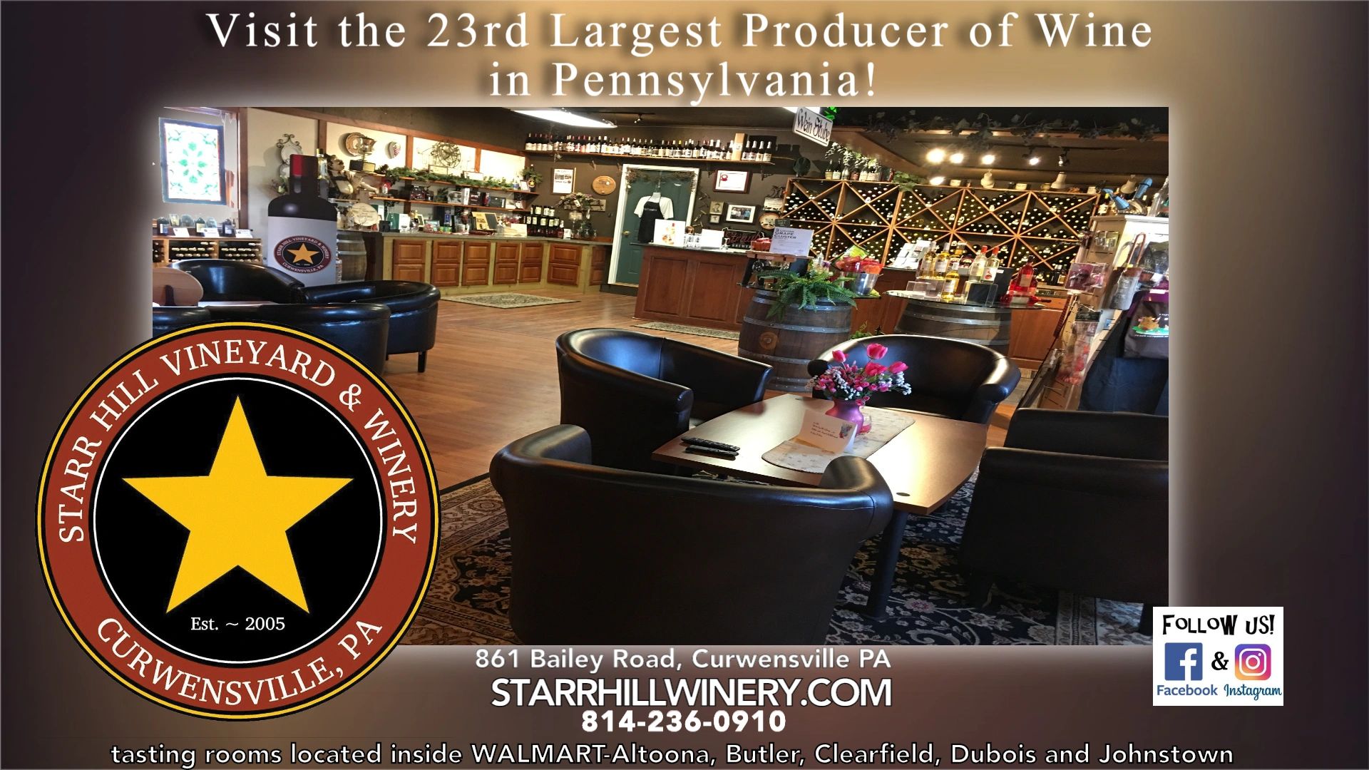Starr Hill Vineyard Winery Wine Tourism Winery